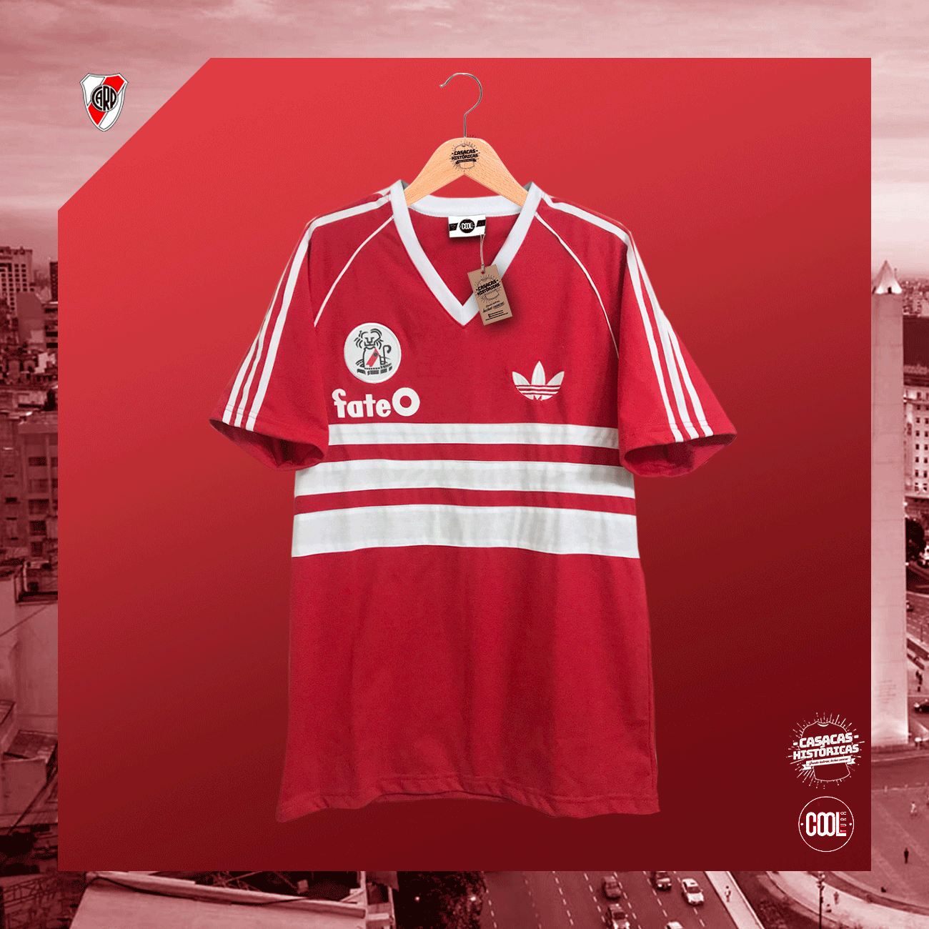 RIVER PLATE (Away 1986) - Casacas Historicas